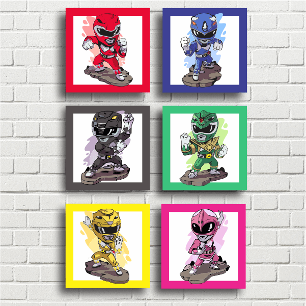 POWER RANGERS (PC-179) - Poster Click